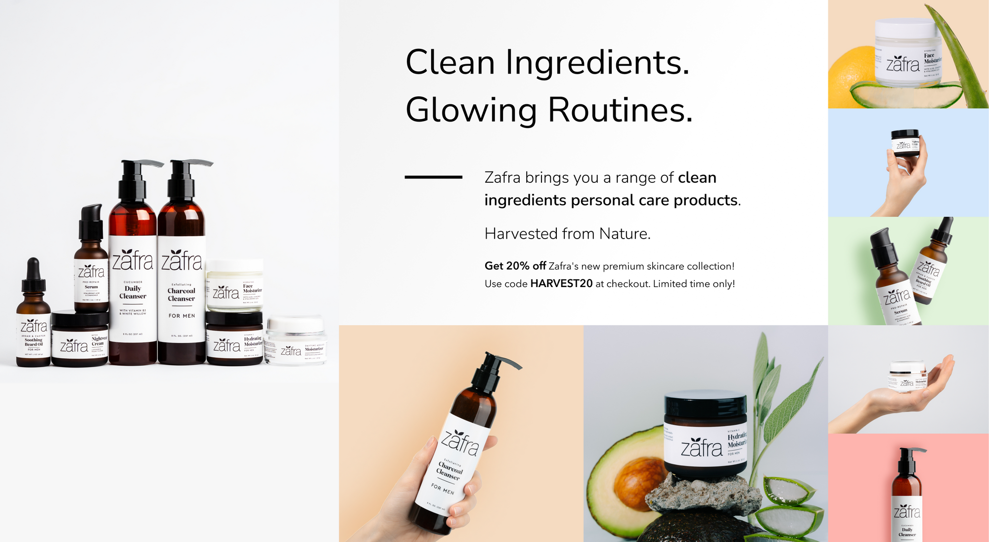 ZAFRA - Organic Skincare Products